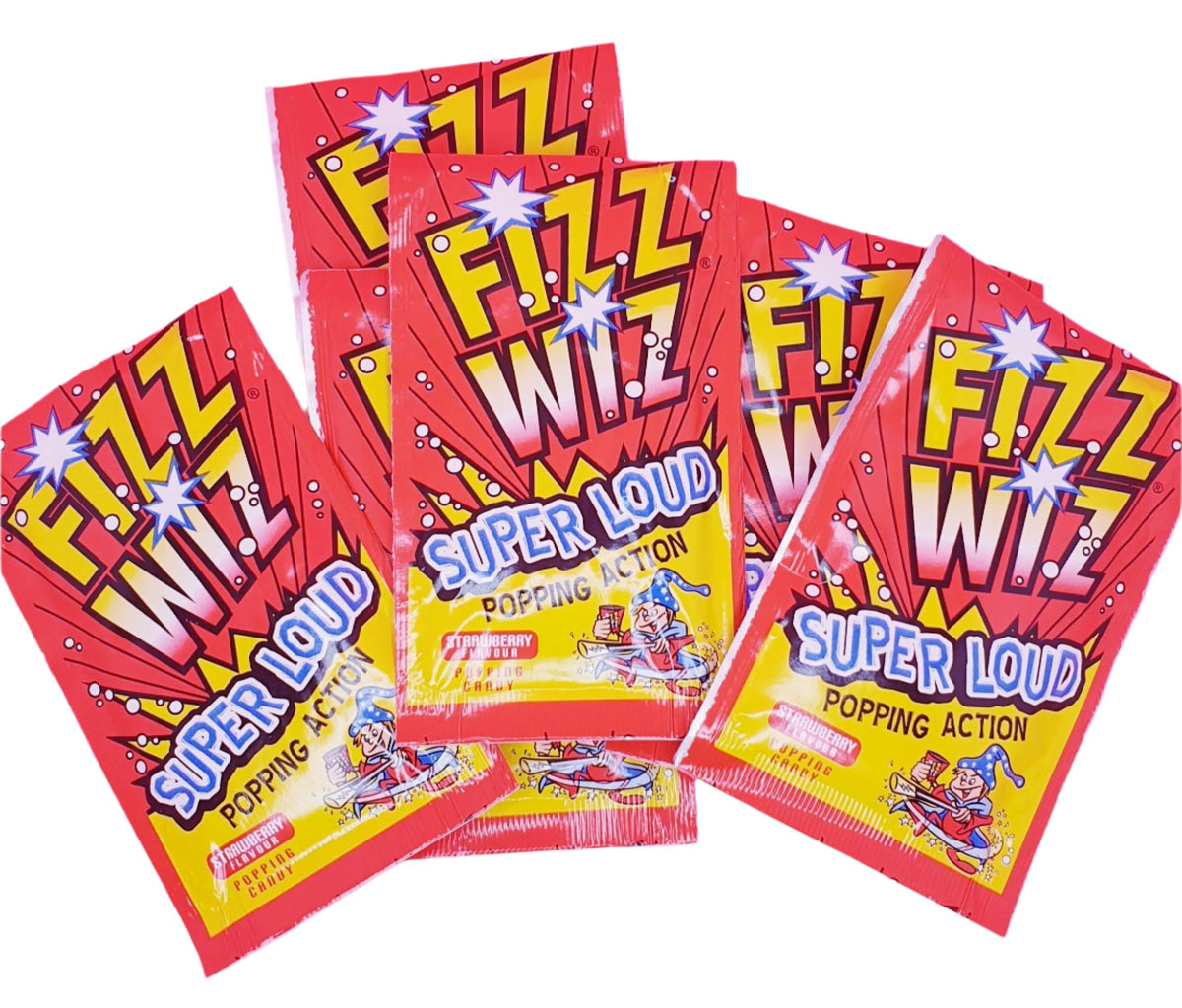 Cherry Fizz Wiz Popping Candy – Sweets Delivered Plymouth
