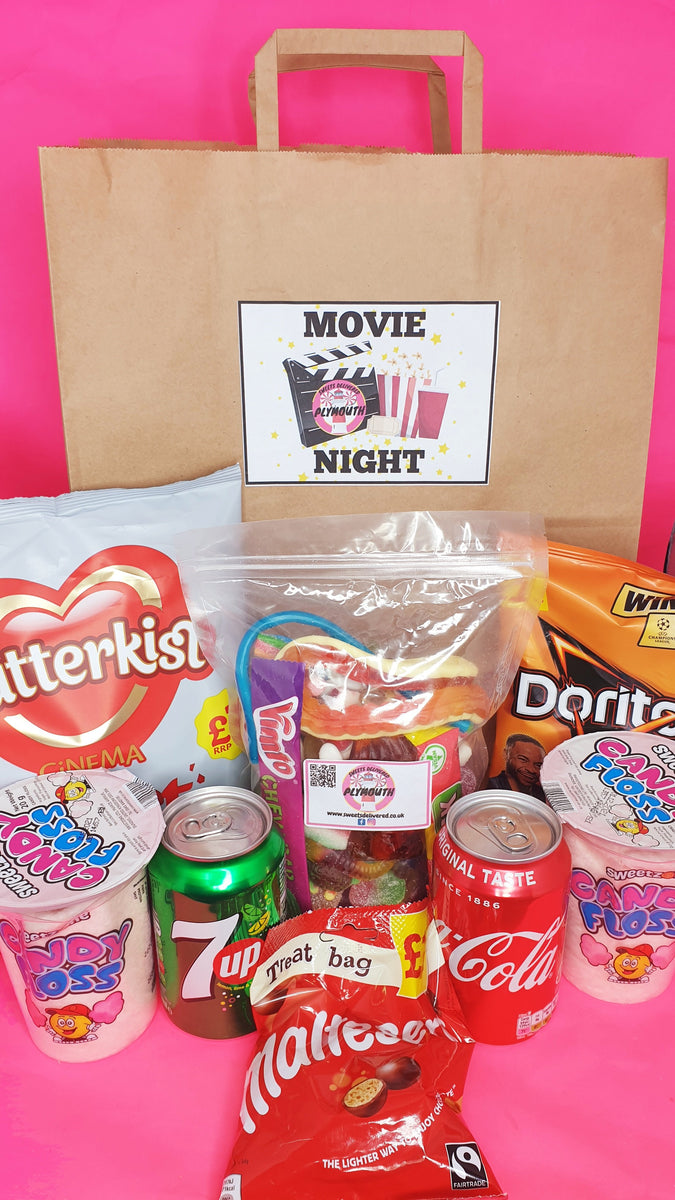 Movie Night Sweet Bundle Bag | Movie night treat delivery |UK delivery ...